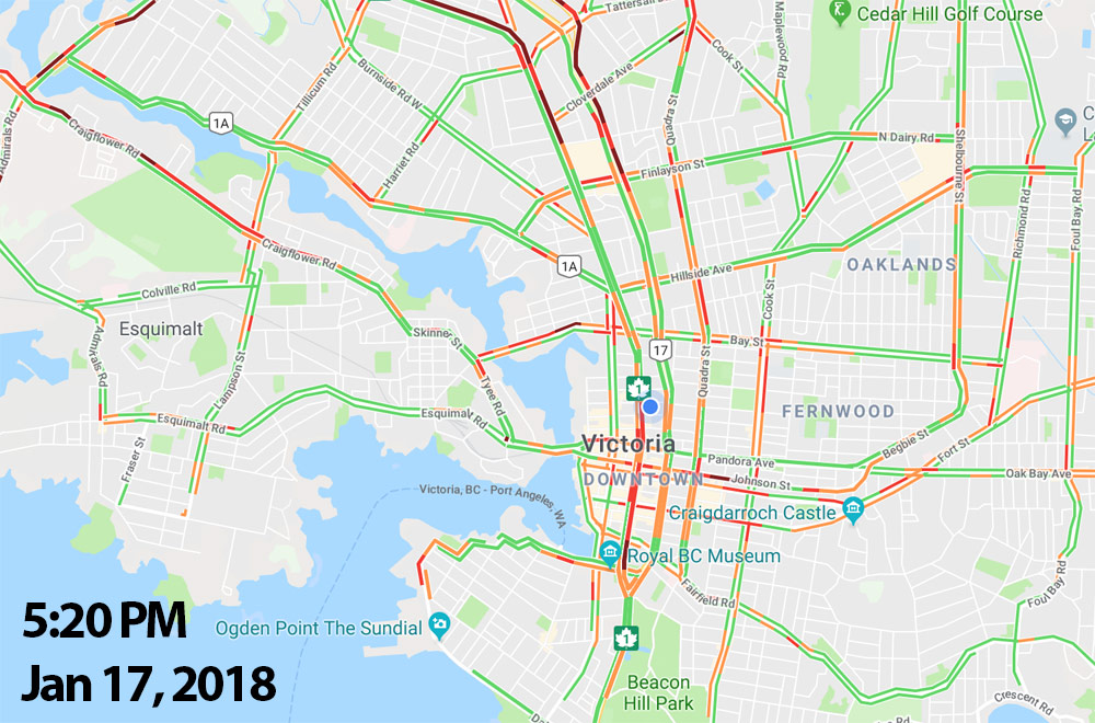 Traffic congestion in Victoria and the south Island - Page 5 - Urban ...