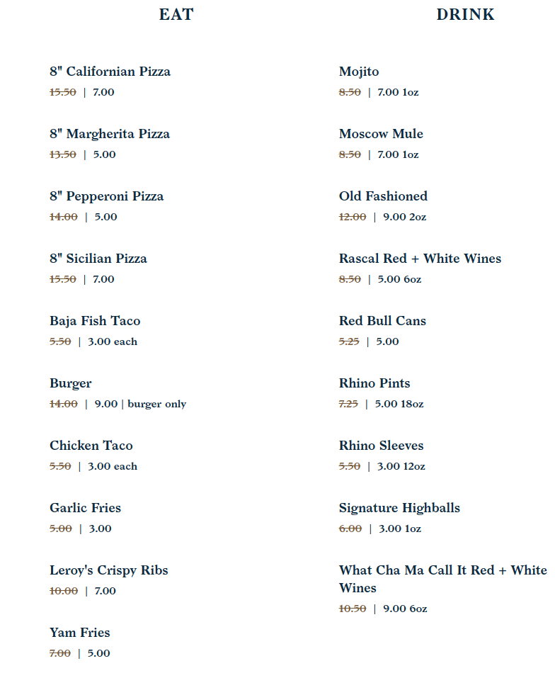 Best appy or appy / happy hours in Victoria - Victoria Pubs, Bars and ...