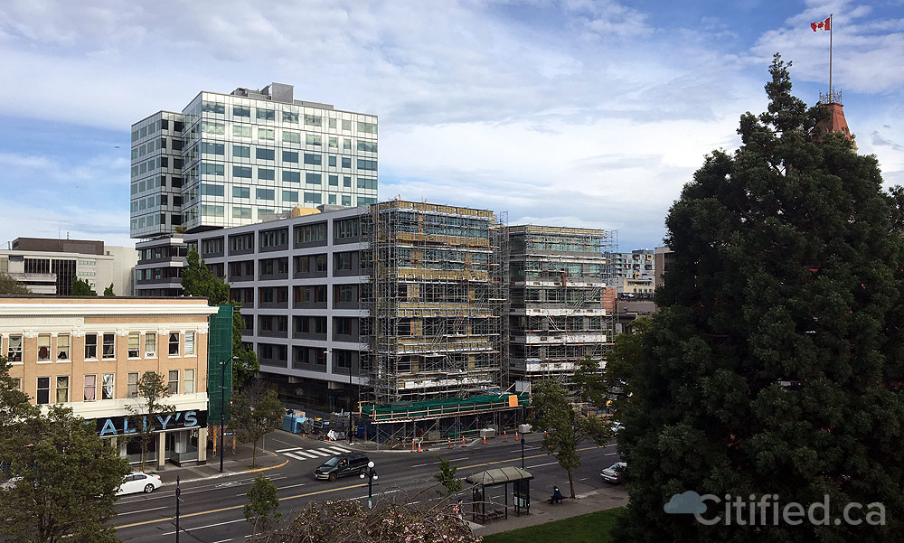 [Downtown Victoria] 1515 Douglas and 750 Pandora | Office; commercial ...