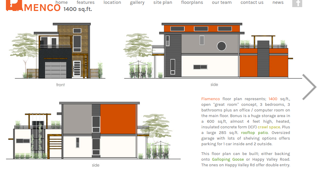 Modern row housing - Urban Design - VibrantVictoria